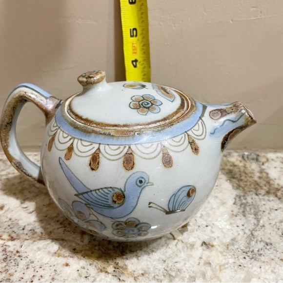 El Palomar | Dining | Vintage Tonala Teapot Ken Edwards El Palomar Bird ...